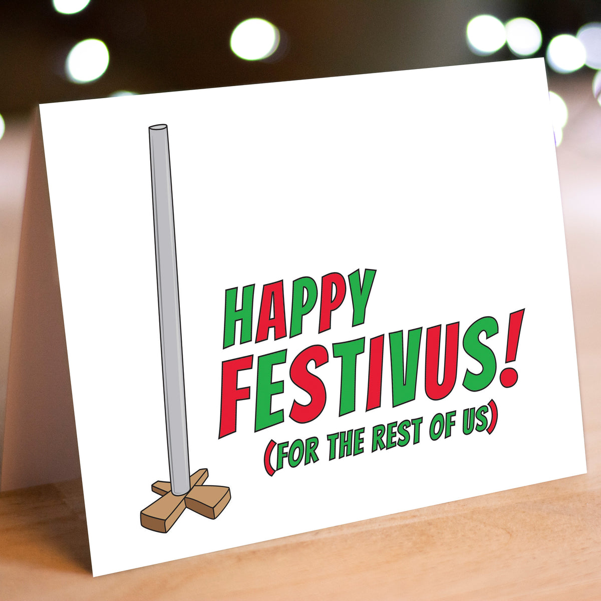 Festivus | Holiday Card – Morse Code Love Prints